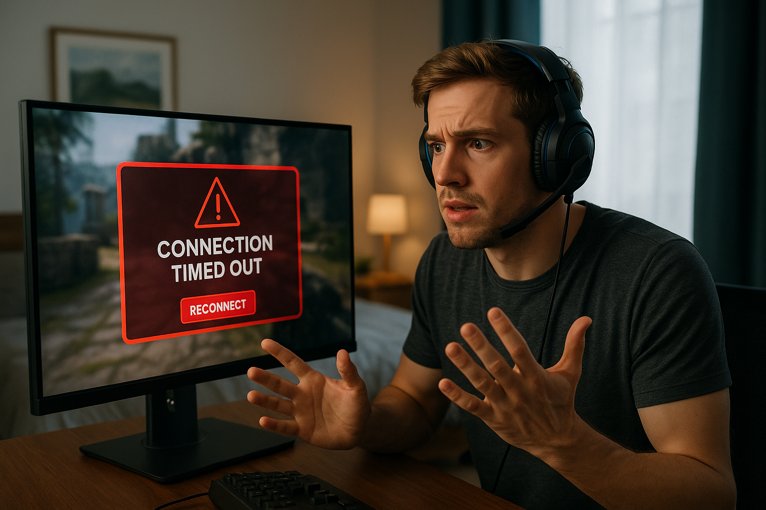 “Connection Timed Out” Error in Online Games - SurgeBlog